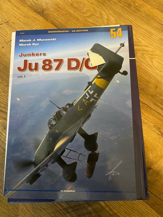 BUCH ENG/POL JUNKERS JU 87 D/G 3D EDITION KAGERO (Gebraucht) in ...