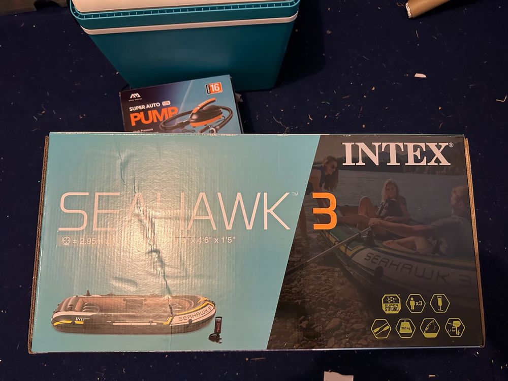 Intex Seahawk 3 Boat Set (Neu und originalverpackt) in Schneisingen für ...