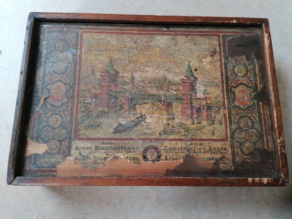 Richters Anker- Steinbaukasten Nr. 7B/ Heft Nr. 5 / Antik | Kaufen auf ...