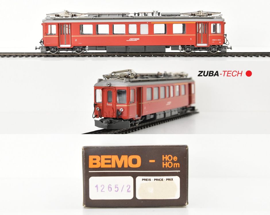 Bemo 1256/2 E-Triebwagen ABe 4/4 RhB Fliegender Rhätier OVP | Kaufen ...
