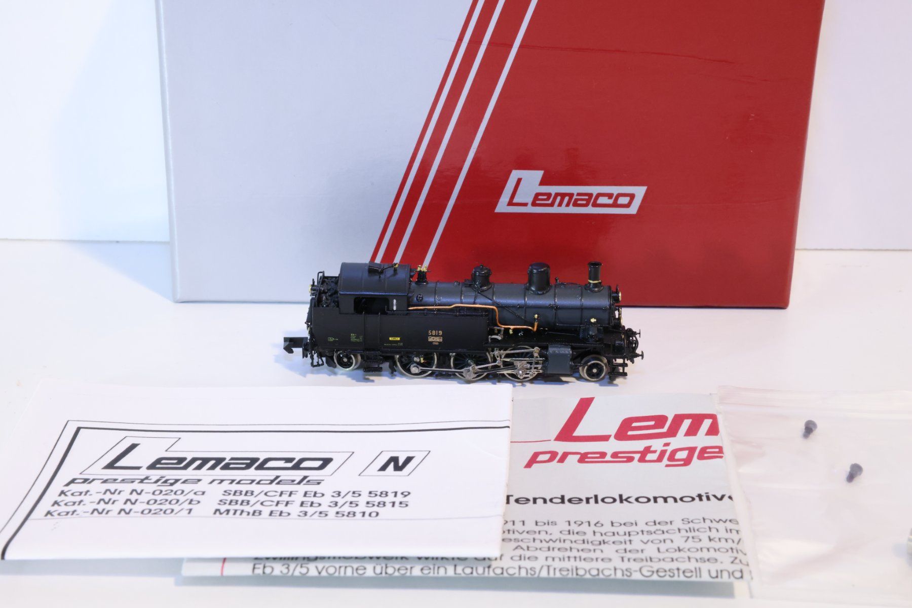 SBB Eb 3/5 5819 Lemaco 020/a N - lesen! (Neu (gemäss Beschreibung)) in ...