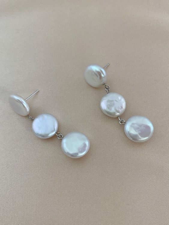 Barock Perlen Ohrringe / echte Süßwasserperlen | Kaufen auf Ricardo