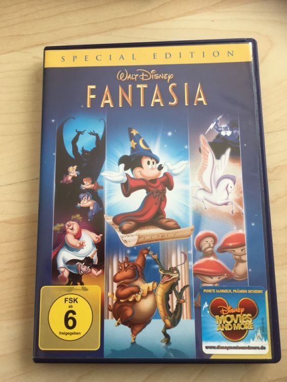 Disney Fantasia DVD Special Edition Klassiker (Gebraucht) in ...