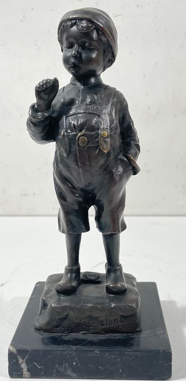 Julius Paul Schmidt Felling (1835-1920) Bronze Skulptur (Gebraucht) in ...