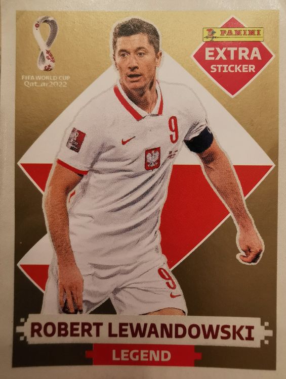 Extra Sticker Panini Lemandowski gold (Neu (gemäss Beschreibung)) in ...
