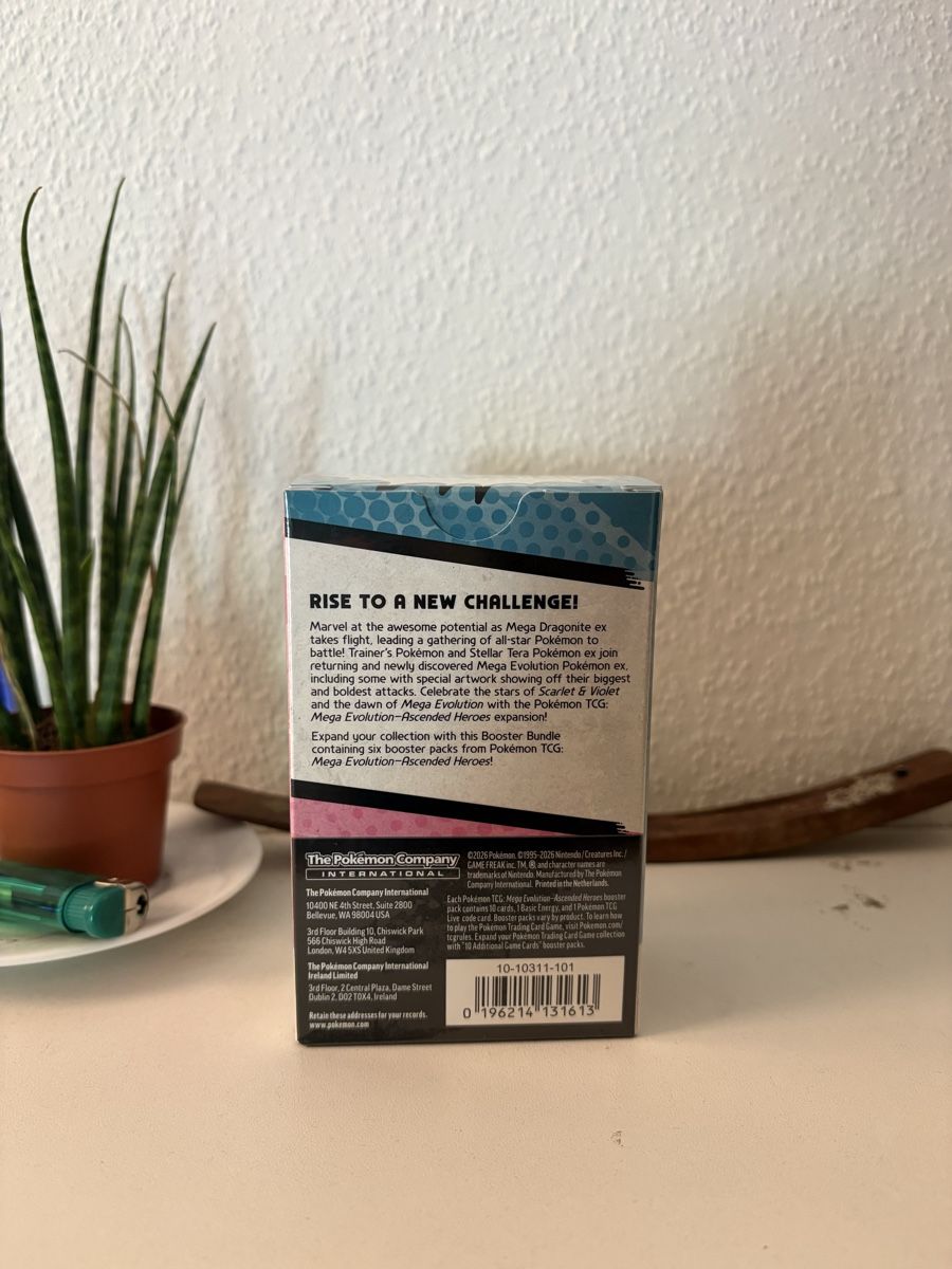 Pokemon Ascended Heroes booster bundle ENGLISH ab 1.- ASC (Neu und ...