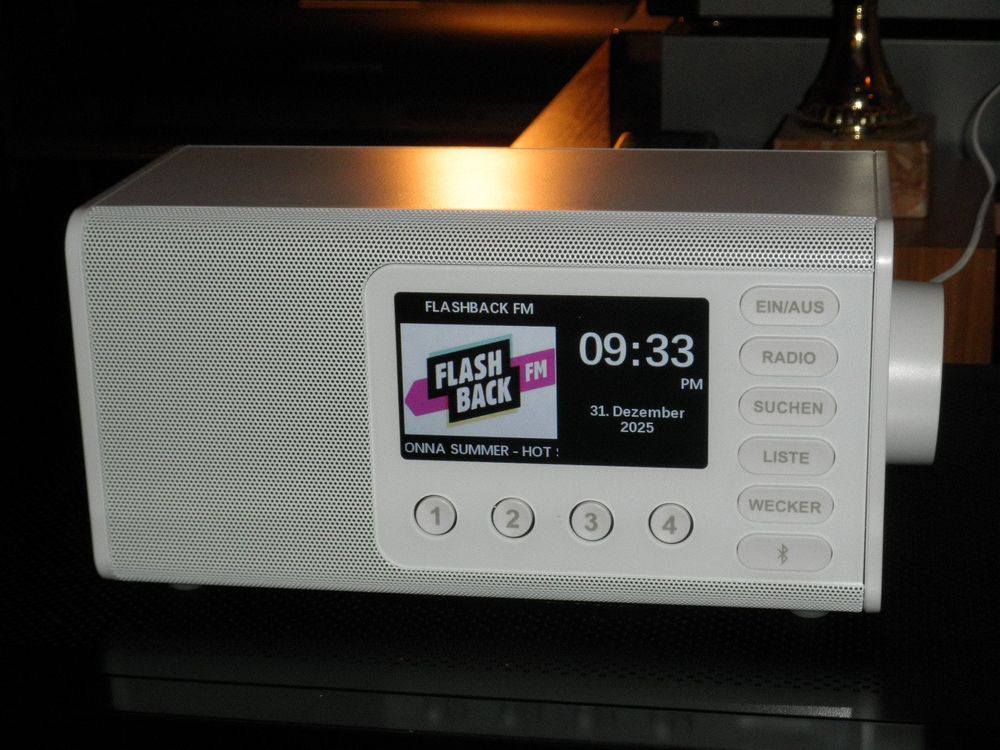 HAMA DR1001 Digital Radio DAB+, Bluetooth Weiss (Gebraucht) in ...