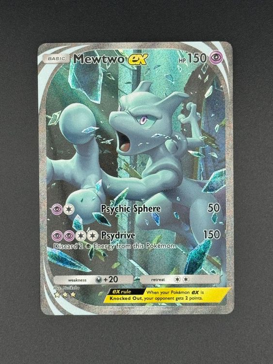 Mewtwo ex TCG Pocket CUSTOM Card with Texture (Gebraucht) in Rupperswil ...