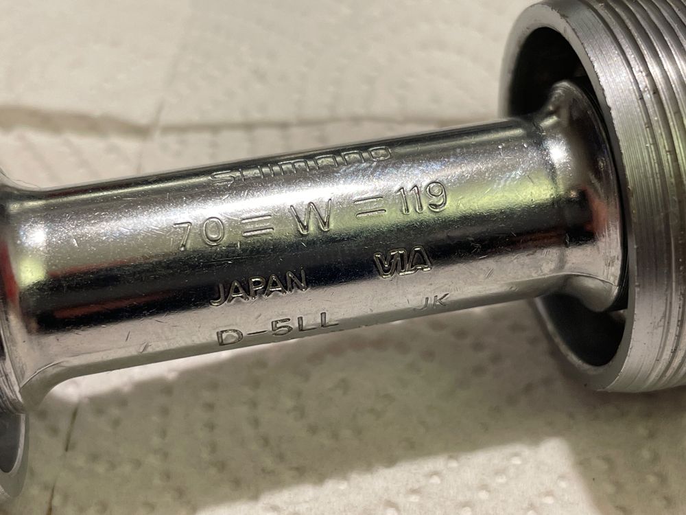 Pédalier Shimano 600 FC-6207 170 + jeu de pédalier D-5LL | Kaufen auf ...