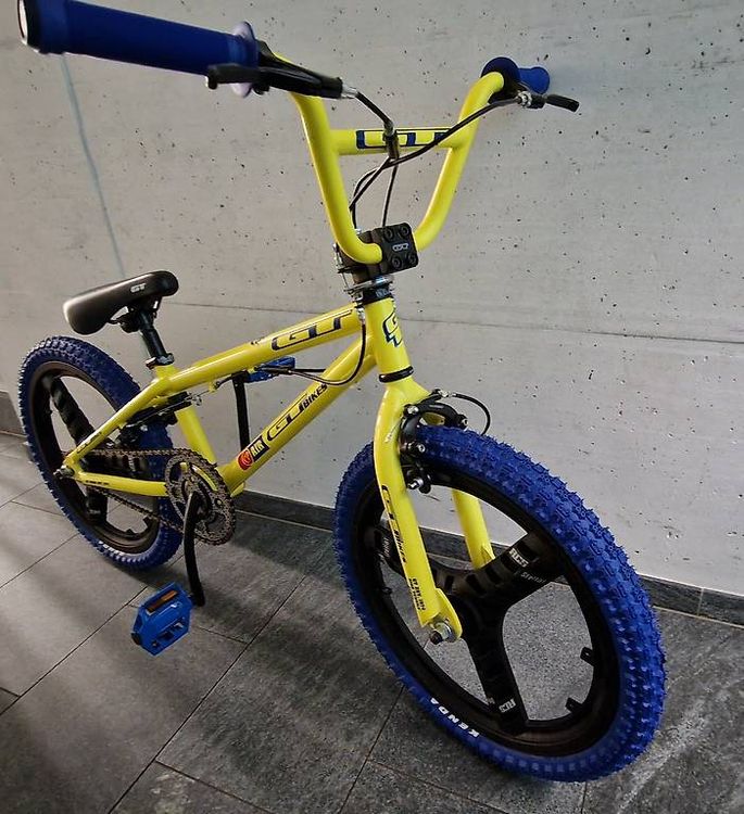 BMX - Velo GT AIR 20Zoll Gelb/Blau mit RCS Stellar Felgen (Gebraucht) in Wetzikon ZH für CHF 225 ...