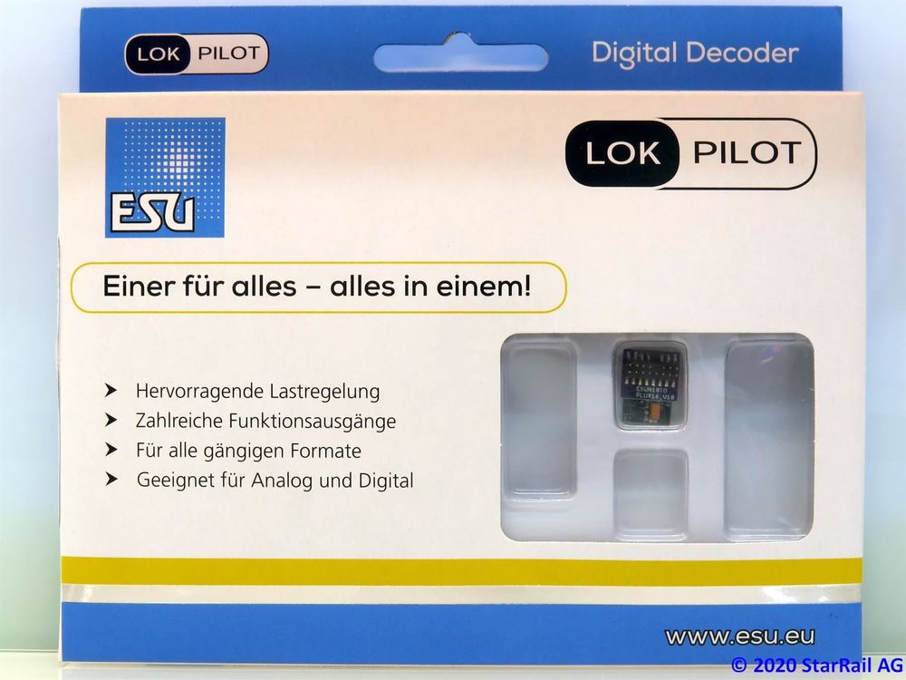 ESU 59814 LokPilot 5 micro PluX16 (Neu und originalverpackt) in ...