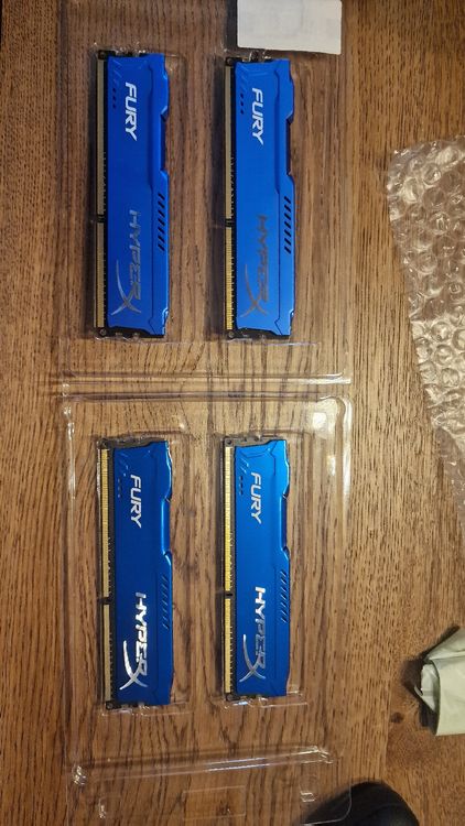 DDR3-RAM HYPER X FURY, 4x 4GB | Kaufen auf Ricardo