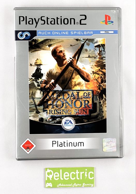 Medal of Honor Rising Sun PAL PS2 Playstation 2 Platinum (Gebraucht) in ...