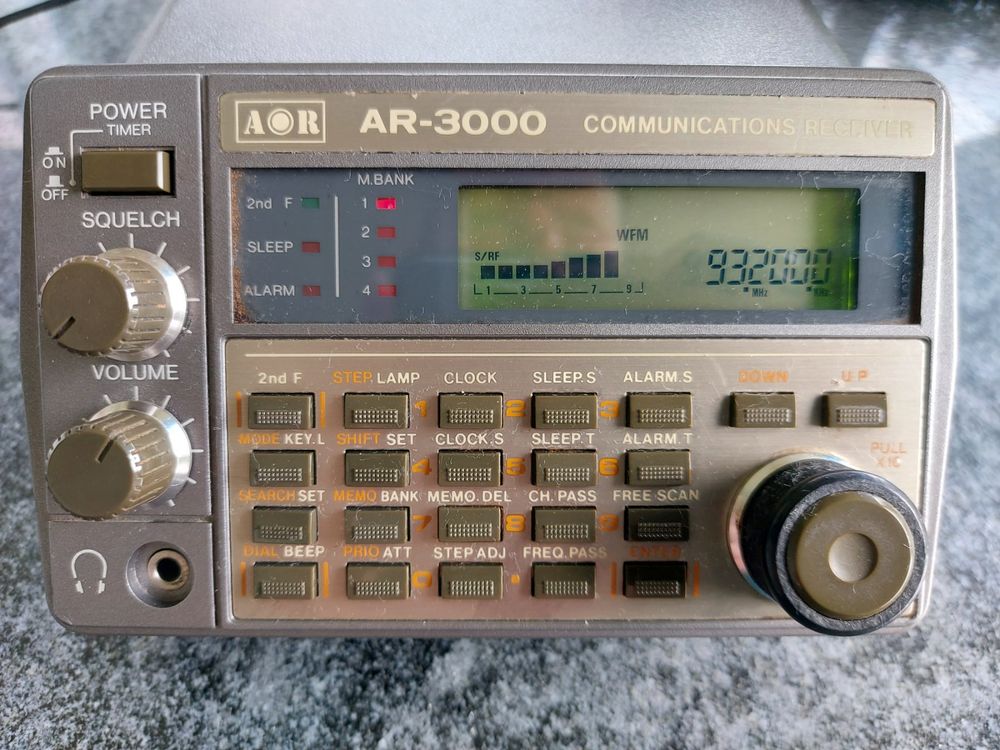 AOR AR-3000 Breitband-Scanner (Gebraucht) in Bern für CHF 189 – mit Lieferung auf Ricardo kaufen