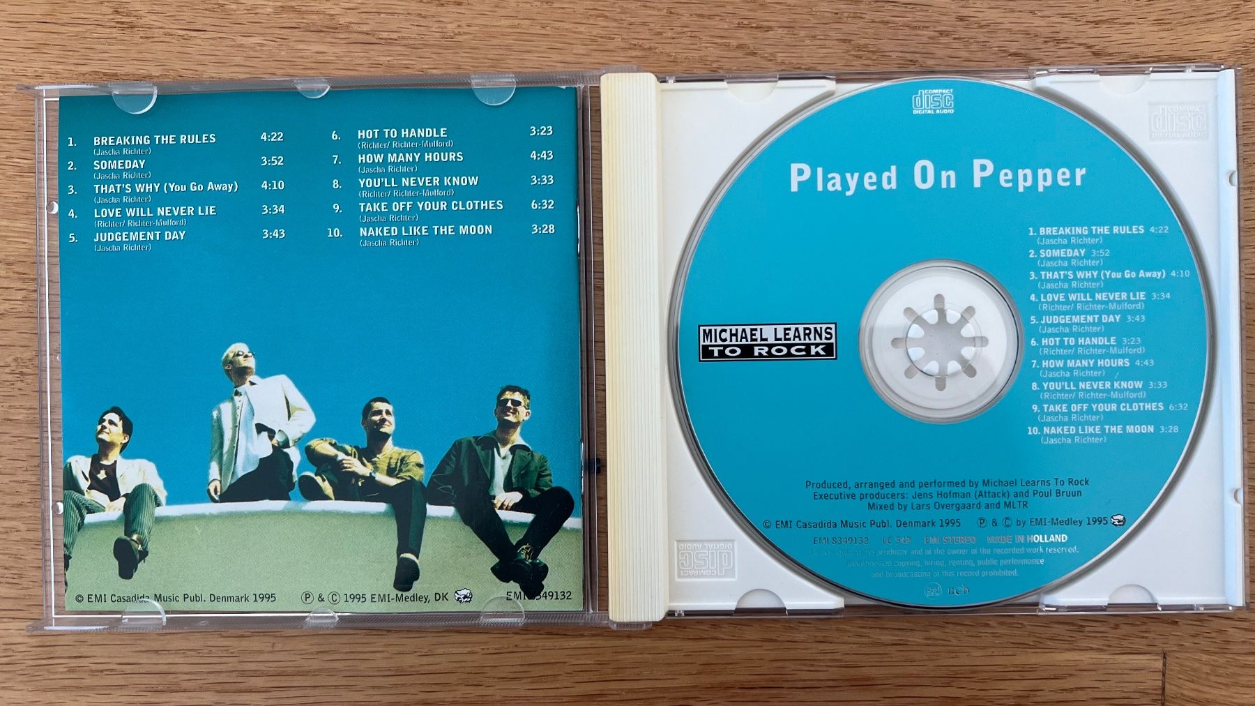 Michael Learns To Rock - Played On Pepper / CD - 1. NL 1995 (Gebraucht ...