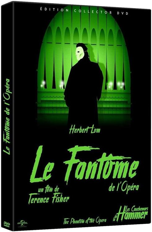 Le fantôme de l'Opéra (1962, DVD, Collector, Hammer) (Neu und ...