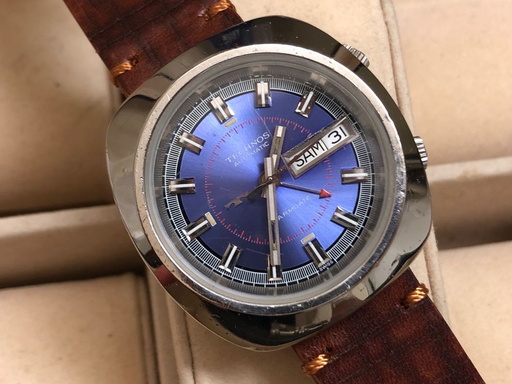 Montre TECHNOS avec alarme automatique 40mm fonctionne | Kaufen auf Ricardo