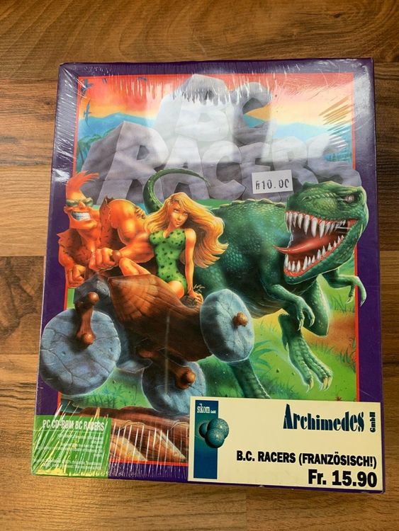 B.C.Racers (Vintage PC Game MS DOS WINDOWS IBM Kompatible) (Neu (gemäss ...