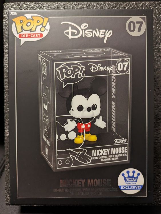 Funko Pop! Disney - Mickey Mouse #07 DIE-CAST | Kaufen auf Ricardo