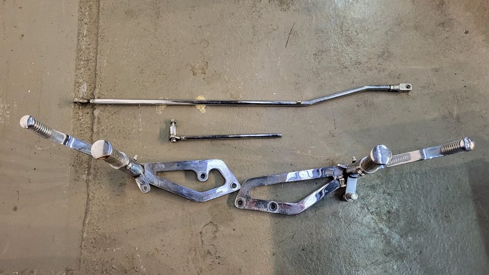 Honda VT 750 C vorverlegte Fussrastenanlage Burchard (Gebraucht) in ...