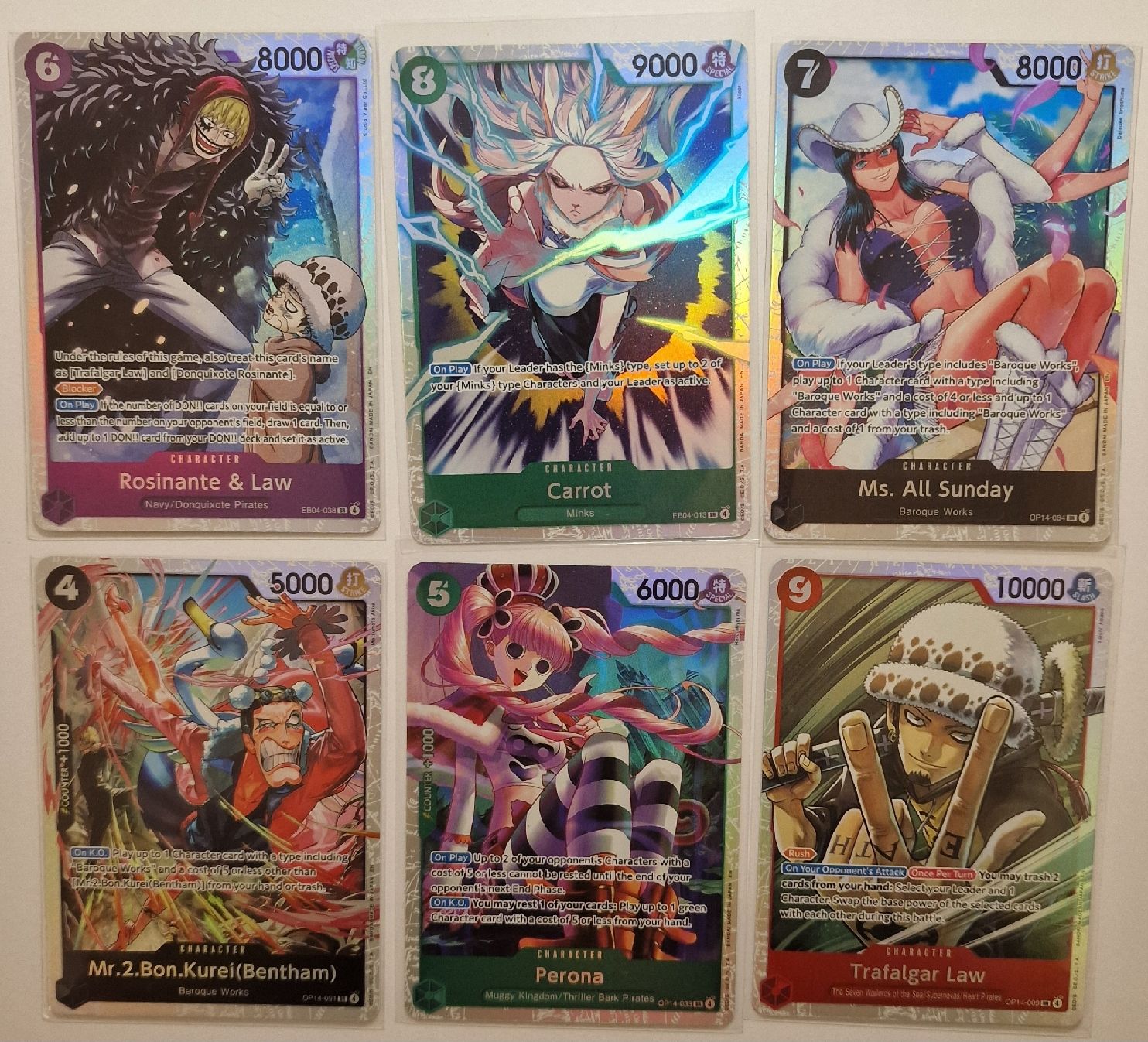 ONE PIECE - 6 SR OP14 ENG - NEAR MINT (Neu (gemäss Beschreibung)) in ...