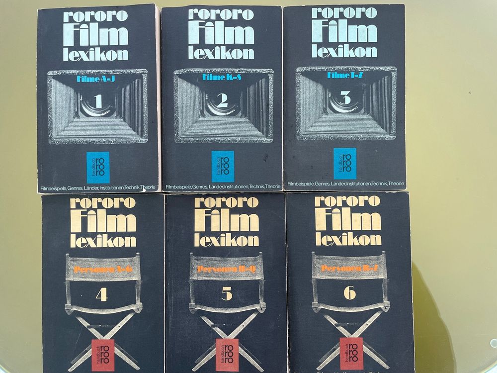 rororo Filmlexikon von 1978 - 6 Bücher (Gebraucht) in Sutz für CHF 10 – mit Lieferung auf ...