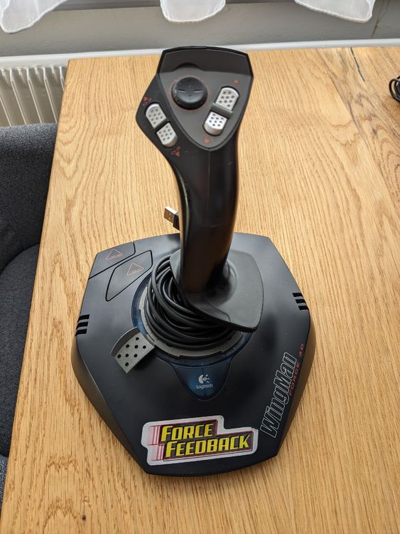 Logitech Wingman Formula Force GP und Joystick Force 3D (Gebraucht) in ...