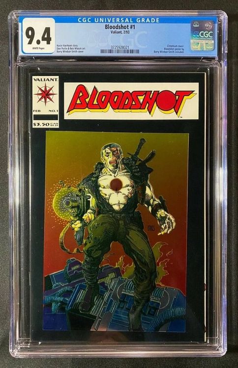 CGC 9.4 Bloodshot #1 Chromium Cover (Gebraucht) in Zofingen für CHF 58 ...