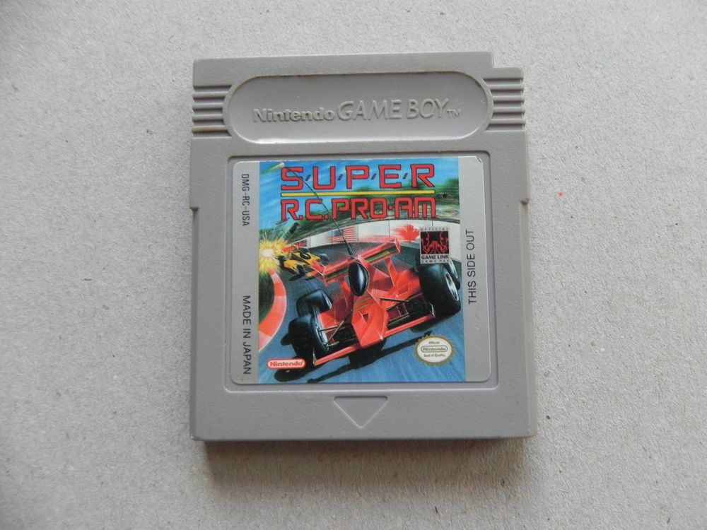 Nintendo Gameboy Game Boy Auto Rennen Spiel Super R.C.Pro | Kaufen auf ...