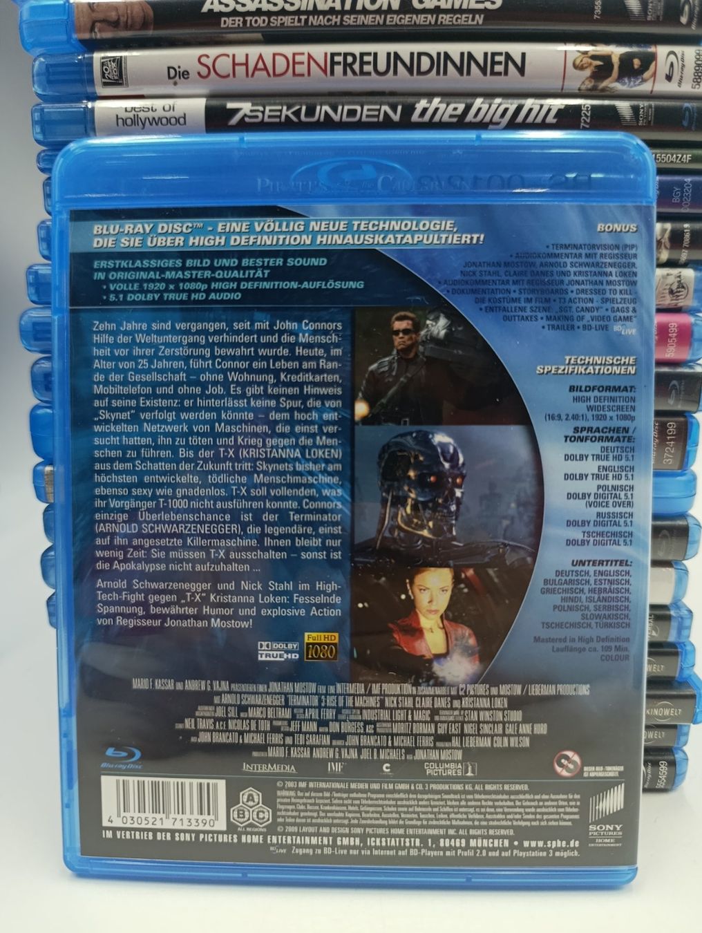 Terminator 3 - Rebellion der Maschinen - Blu-ray - Top! (Gebraucht) in ...