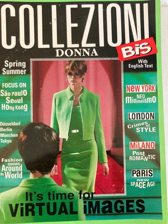 Collezioni Donna bis S/S 1996 Mode Buch Heft Kate Moss (Gebraucht) in ...
