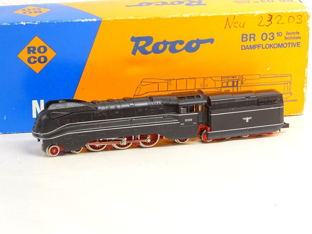 Roco 23203 Stromliniendampflok BR03 1050, Spur N, OVP | Kaufen auf Ricardo