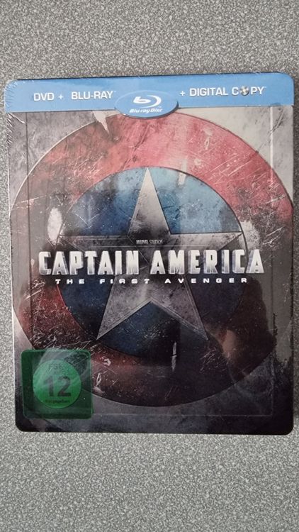Blu Ray Captain America Collectors Edition OVP Steelbook (Neu und ...