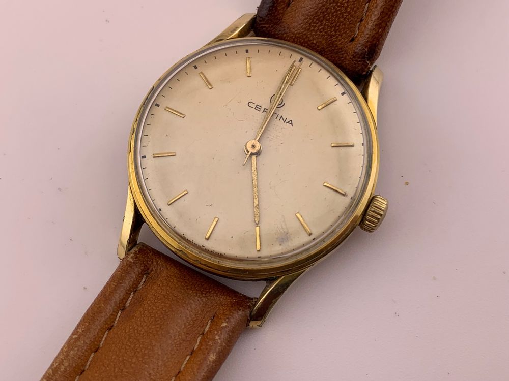 Vintage CERTINA mécanique homme / Herrenuhr Handaufzug (Gebraucht) in Biel/Bienne für CHF 47 ...