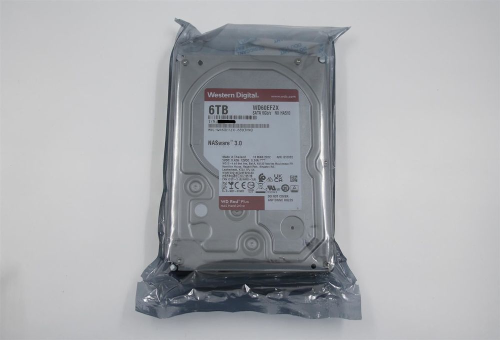 WD Red 6TB, 3.5 Zoll SMR (15614) (Neu (gemäss Beschreibung)) in Zürich für CHF 79 – mit ...