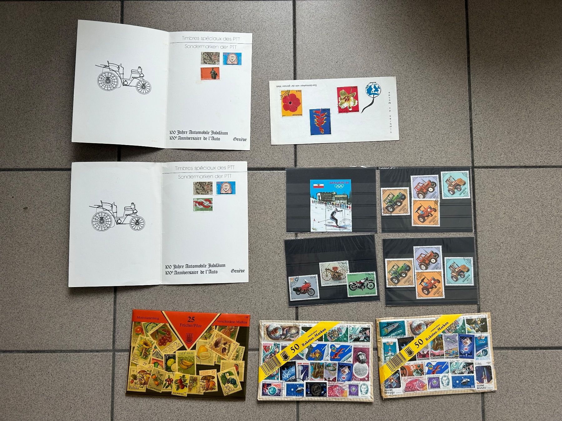 Lot de timbres oblitérés rares - collection unique! (D'occasion) à ...