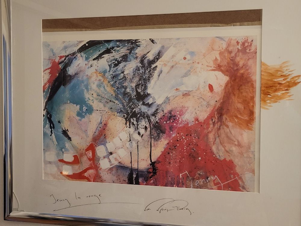 Aquarell von Sven Spiegelberg "Jenny la rouge" (Gebraucht) in Bergdietikon für CHF 1800 – nur ...