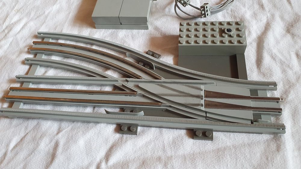 LEGO Eisenbahn 12V Weiche elektrisch 80er selten system | Kaufen auf ...