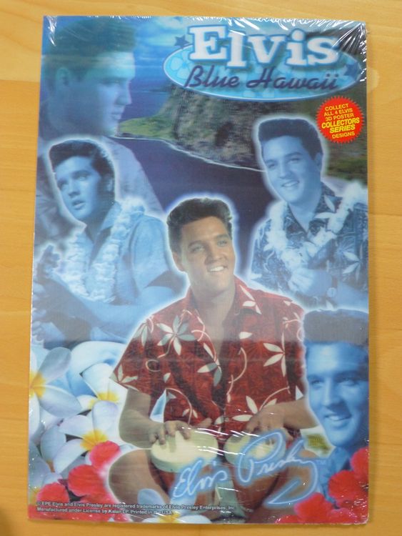 Elvis Blue Hawaii 3D Poster Sammler (Neu und originalverpackt) in ...