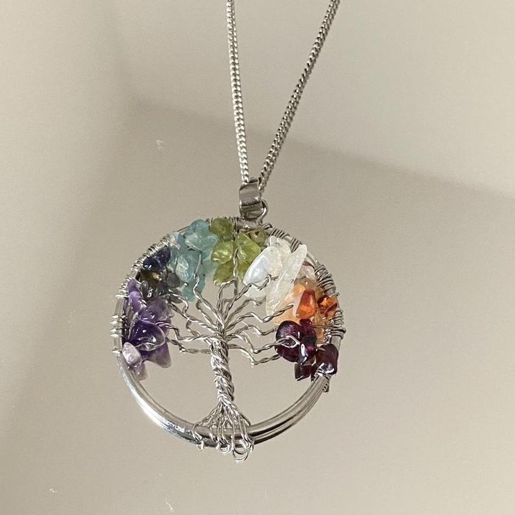 Kette Mit Echten Steinen