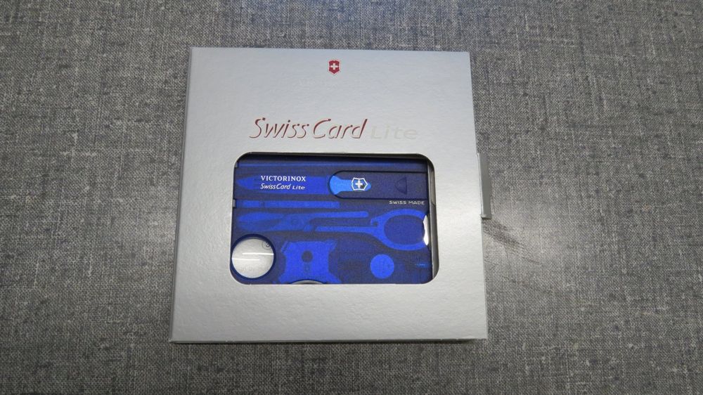 Victorinox SwissCard Lite blau (0.7322.T2) OVP (Neu und ...