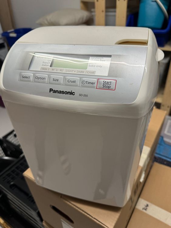 Brotbackautomat Panasonic SD255 für nur 1.- (Gebraucht) in Cham für CHF ...
