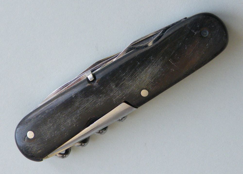 ROSTFREI Taschenmesser Sackmesser ( ähnl. Victorinox ) Horn | Comprare ...