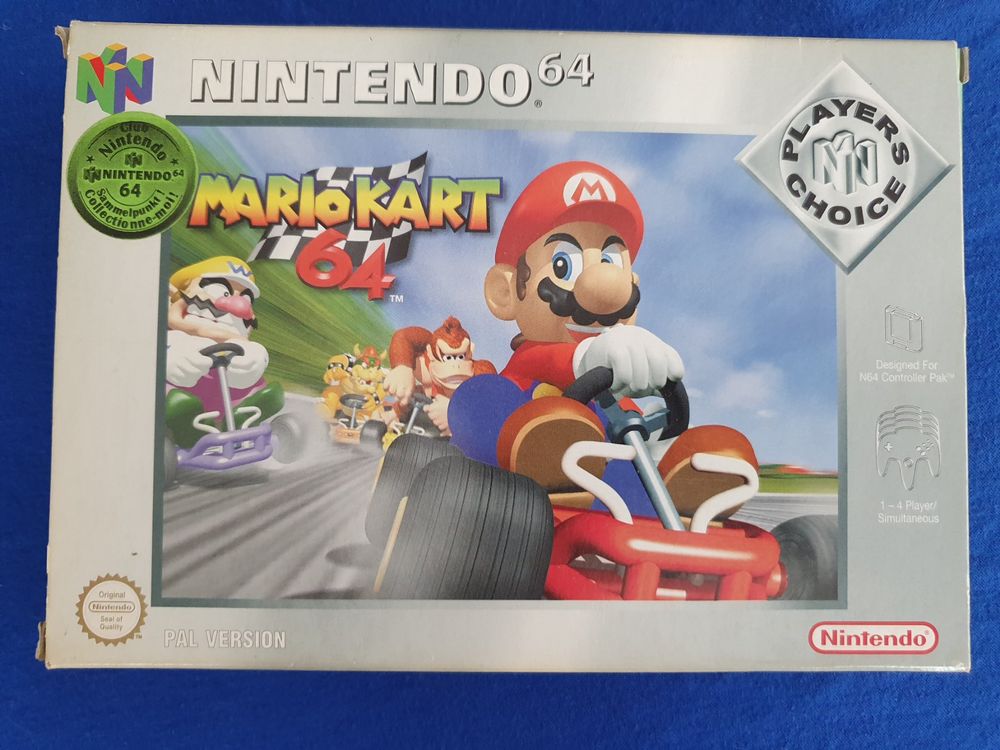 Mario Kart 64 Player's Choice (top Zustand !!) - Nintendo 64 (Gebraucht ...
