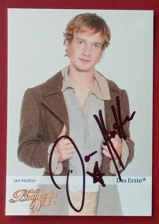 Jan Hutter Autogramm signiert Fotopostkarte 10x15cm (Gebraucht) in ...