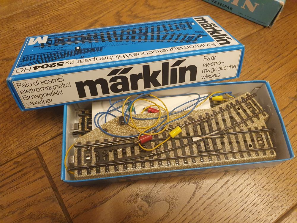 Märklin 5204 Weichenpaar M-Gleis H0 (Gebraucht) in Port für CHF 19 ...