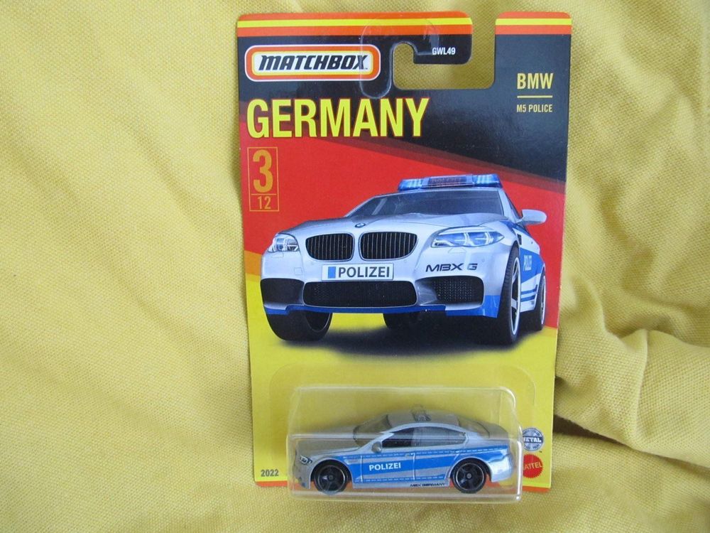 35) BMW M5 Polizei, Matchbox (Neu und originalverpackt) in Emmenbrücke ...