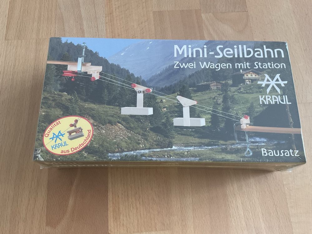 Mini- Seilbahn zwei Wagen mit Station Kraul 8+ | Kaufen auf Ricardo
