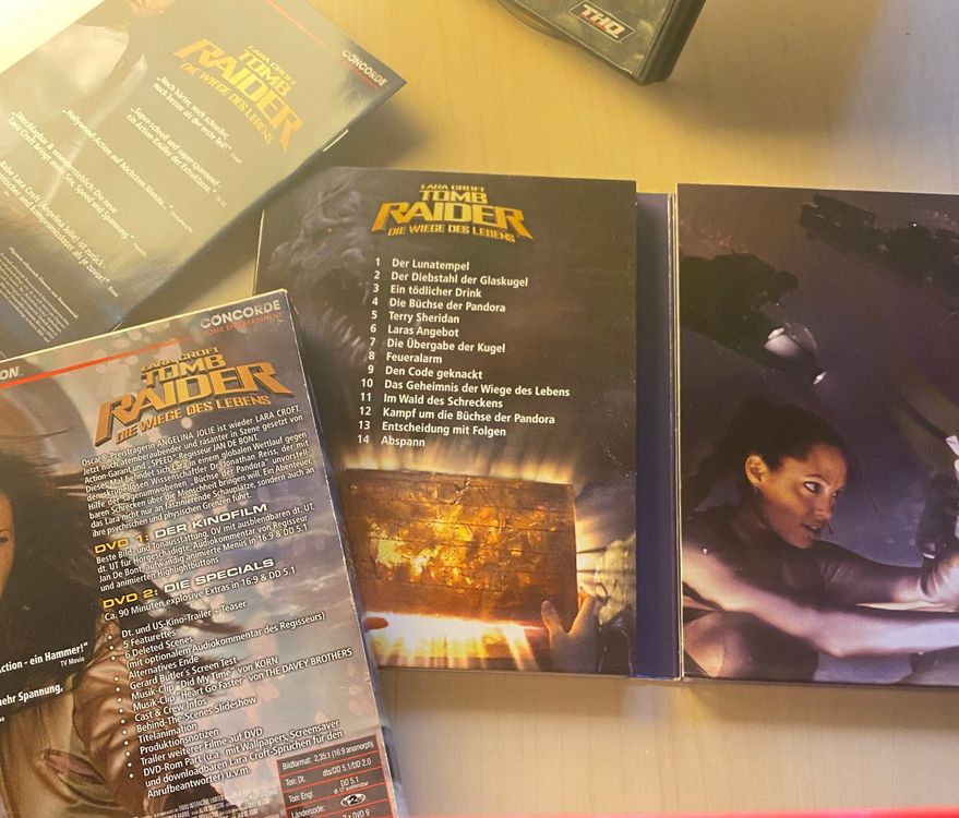 DVD Tomb Raider Lara Croft Die Wiege Des Lebens mit Specials (Gebraucht) in Urtenen-Schönbühl ...