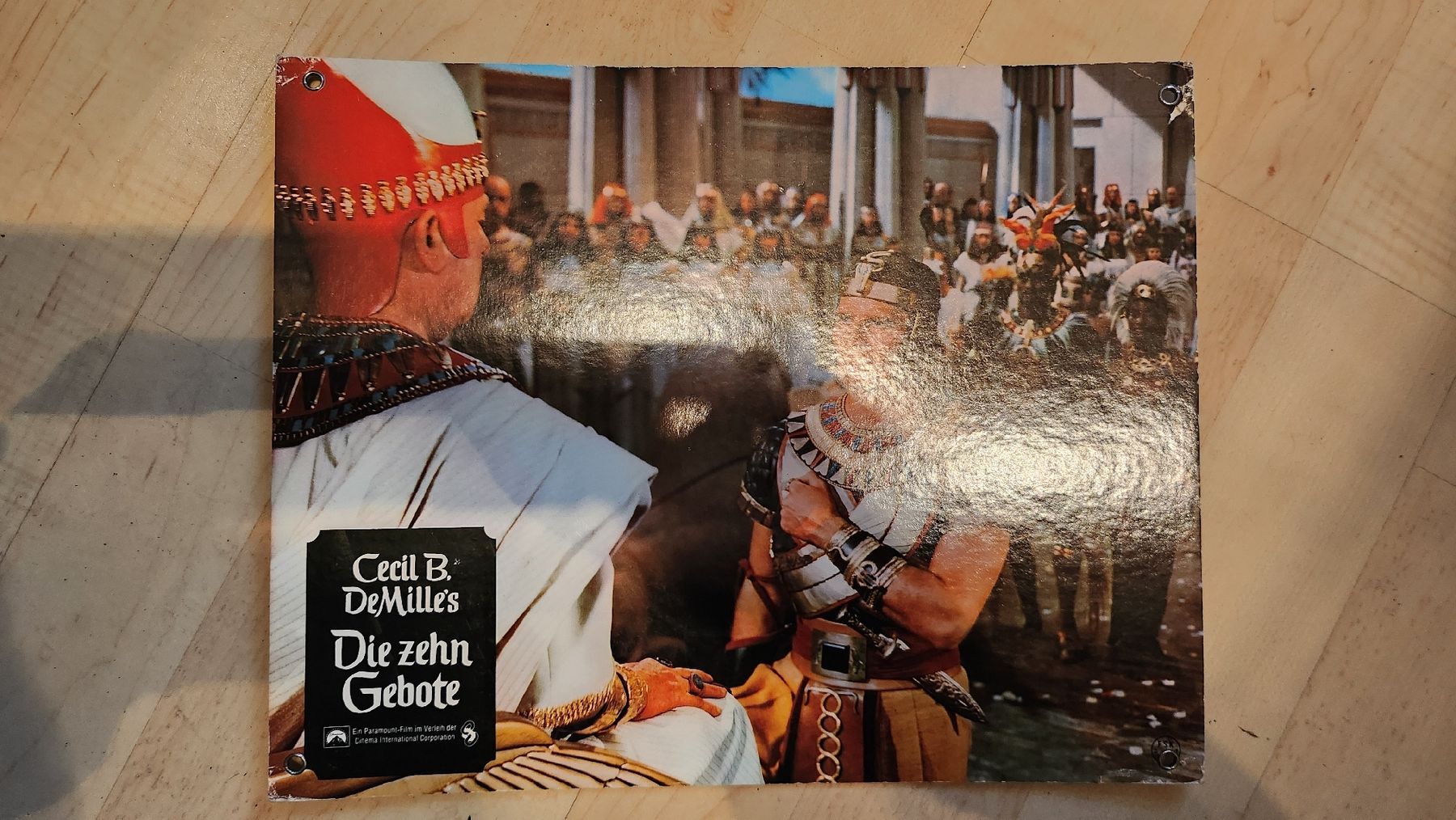 Die zehn Gebote - Original Aushangfoto von 1956, 30X23 cm (Gebraucht ...